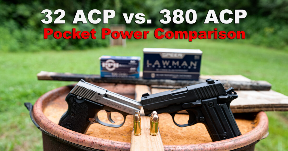 32 ACP VS. 380 ACP | What Caliber Is Better for You?