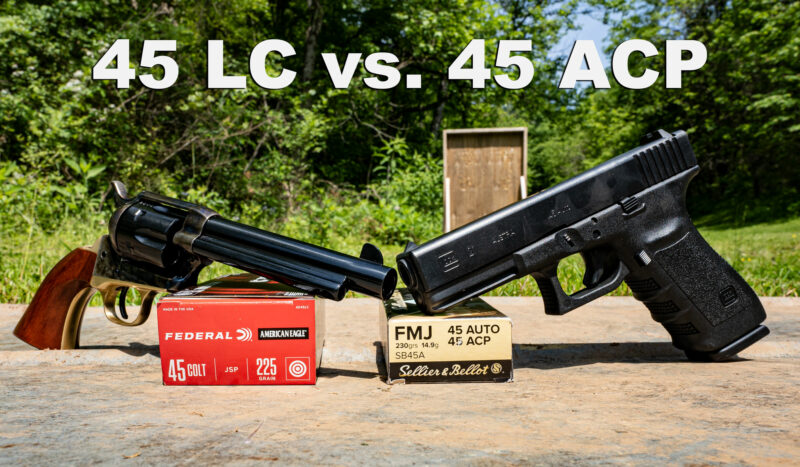 45 Long Colt vs. 45 ACP | A Caliber Comparison