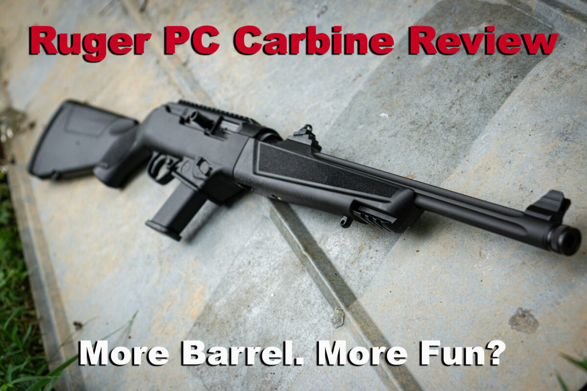Ruger PC Carbine Review | More Barrel = More Fun?